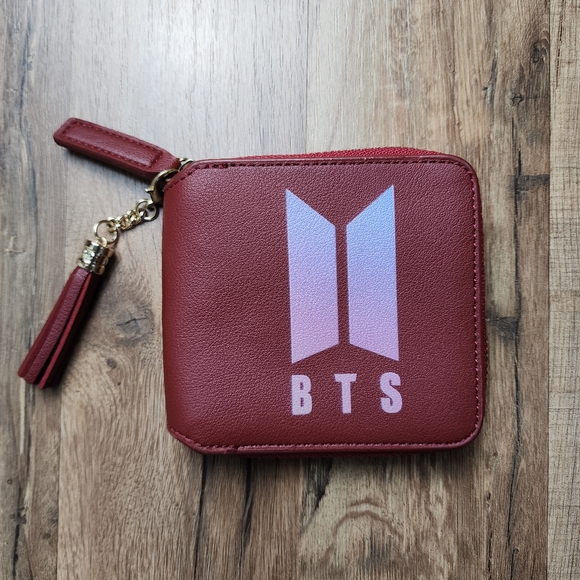 Bts | Bags | Bts Love Yourself World Tour Billfold Wallet With Coin ...